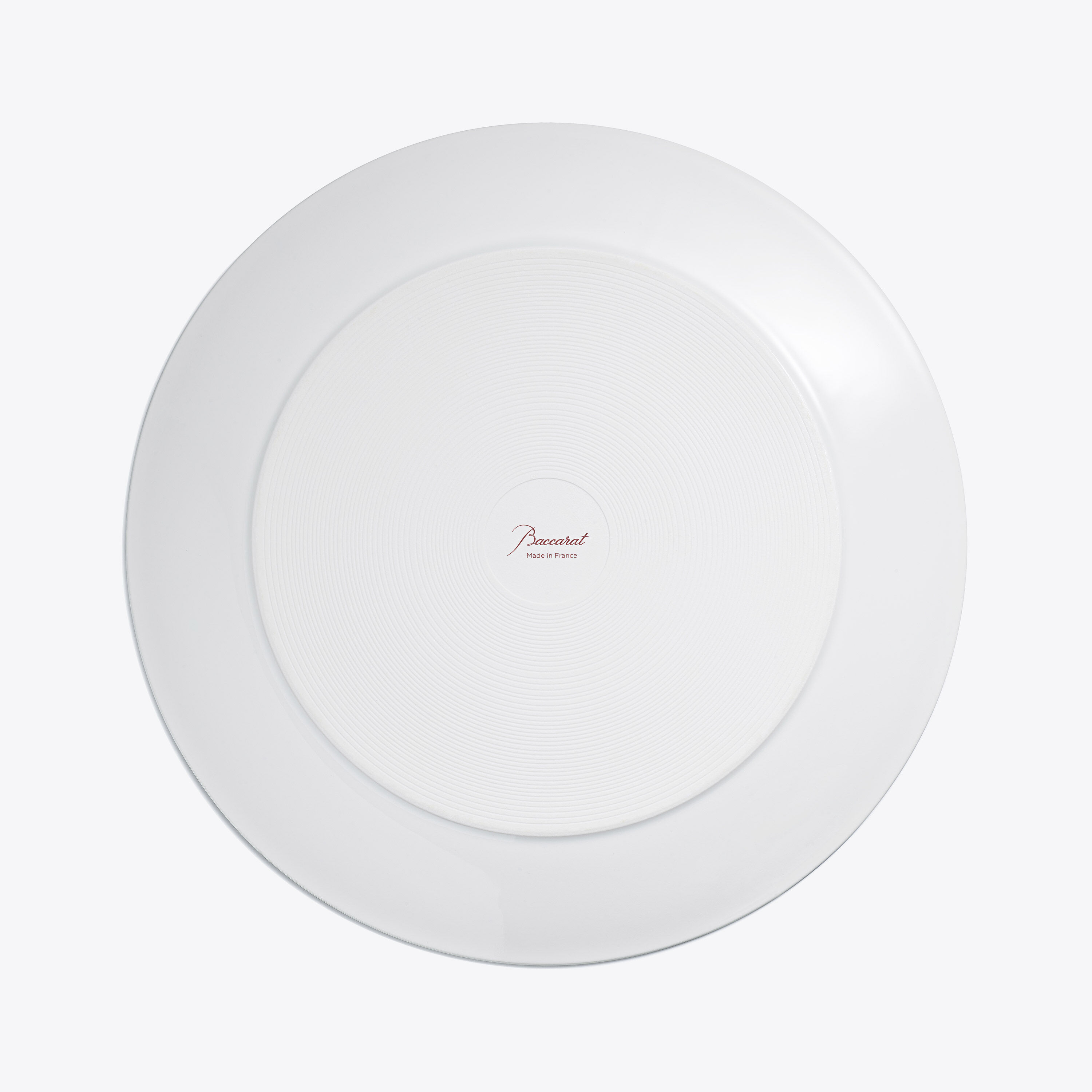 Arcadia Gold & Platinum Show Plate | Baccarat Spain