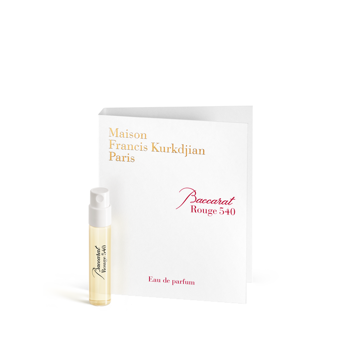 BACCARAT ROUGE 540 EAU DE PARFUM SAMPLE | Baccarat United States